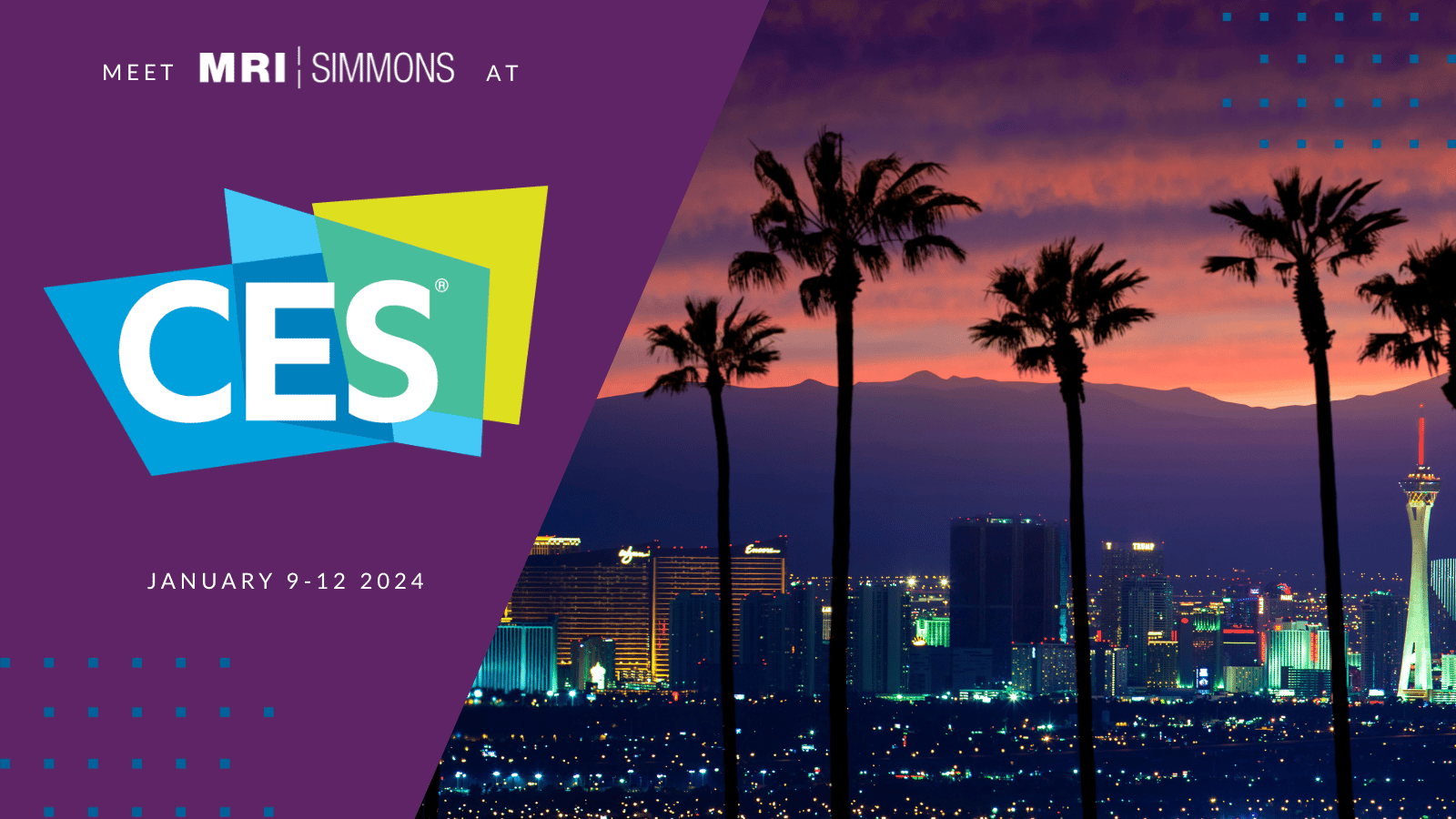 Meet with MRI-Simmons at CES!